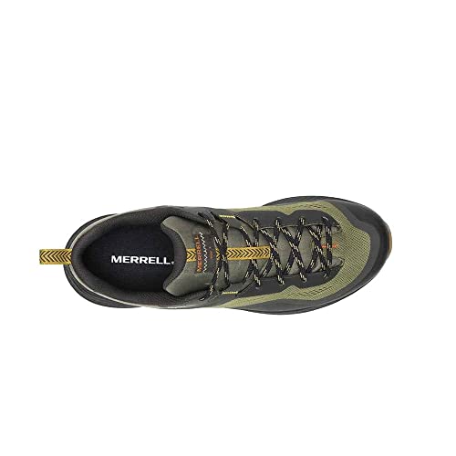 Merrell Mqm 3 Sneakers for Men Offers Textile Lining, Round-Toe Silhouette, and Lace-Up Closure Olive 11 M