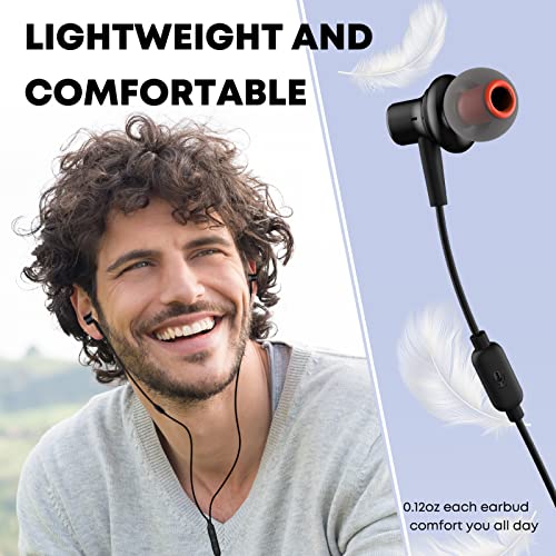USB Type C Headphones with Super Bass and 7.1 Surround, 4 Sound Effects&Karaoke Mode in Ear Earphones Wired Earbuds for Samsung Galaxy S22 S21 S20 Ultra Plus Note20, iPhone 15 15Pro 15Pro Max iPad Pro