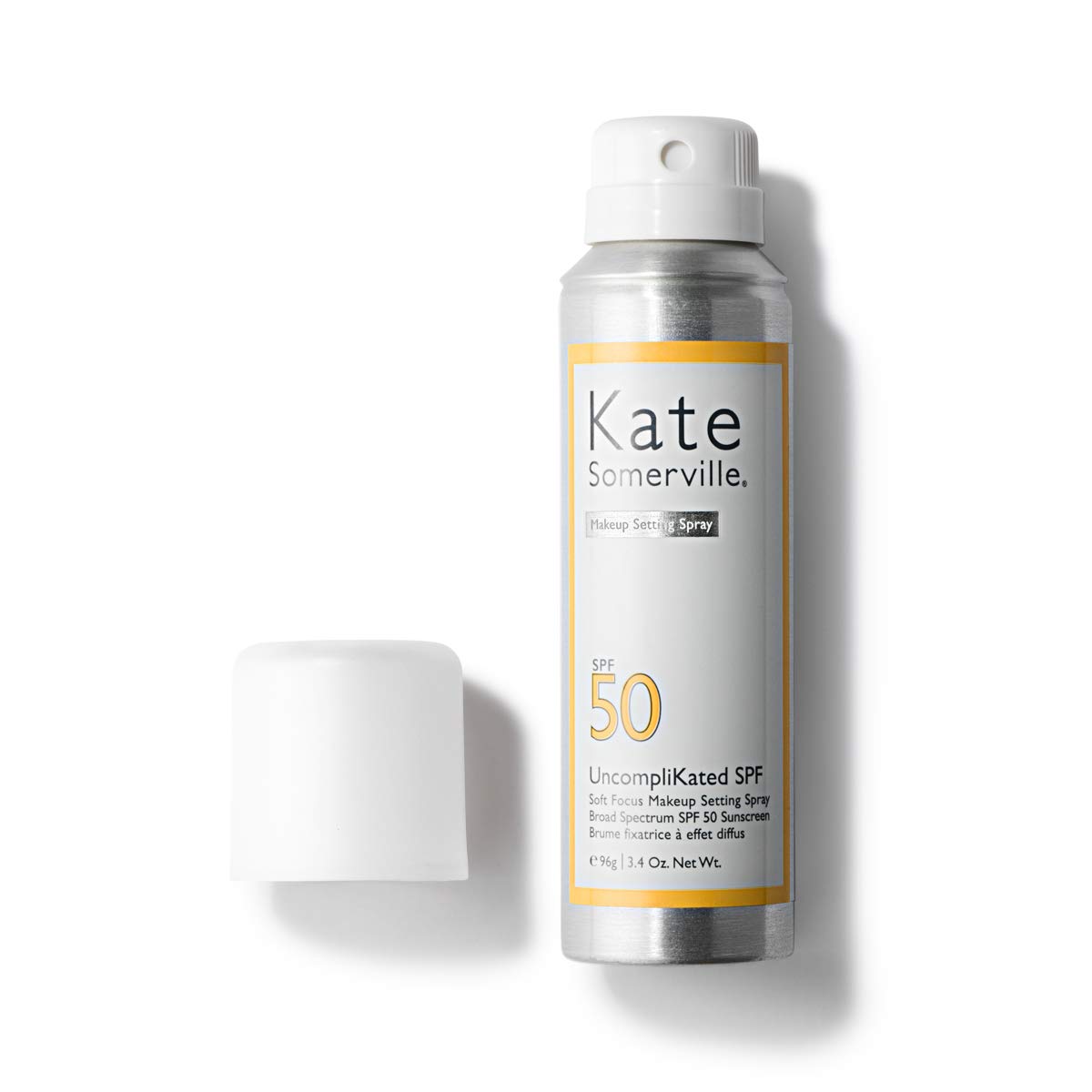Kate Somerville UncompliKated SPF β SPF 50 Face Sunscreen and Soft Focus Makeup Setting Spray β Daily Use Skin Care with Matte Finish, 3.4 Fl Oz