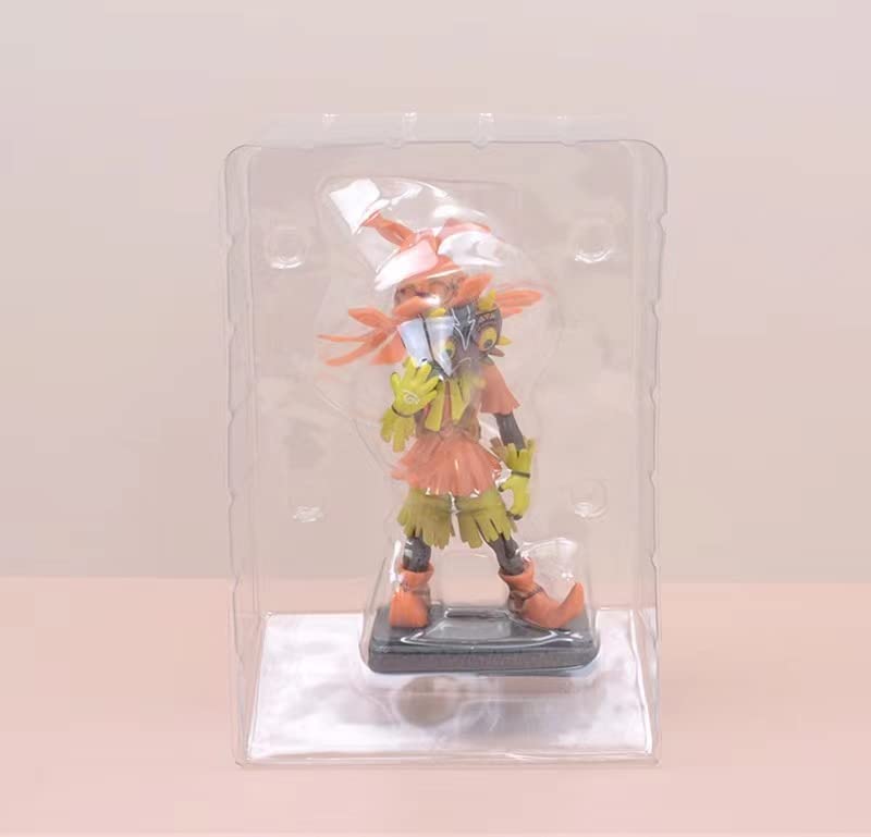 SEYUMI Majoras Mask Figures, Majora's Mask Skull Kid Action Figure, 6 Inch Link Action Figures PVC Collectible Model, Multicolor