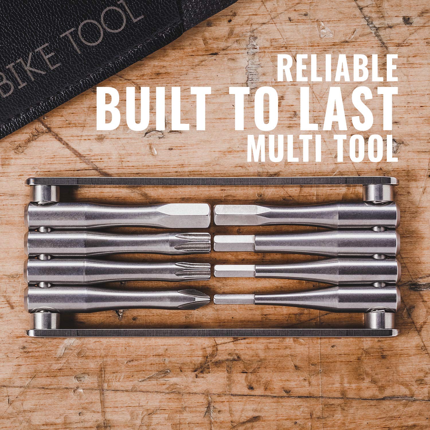 PRO BIKE TOOL Puncture Repair Kit Set & Bicycle Multitool