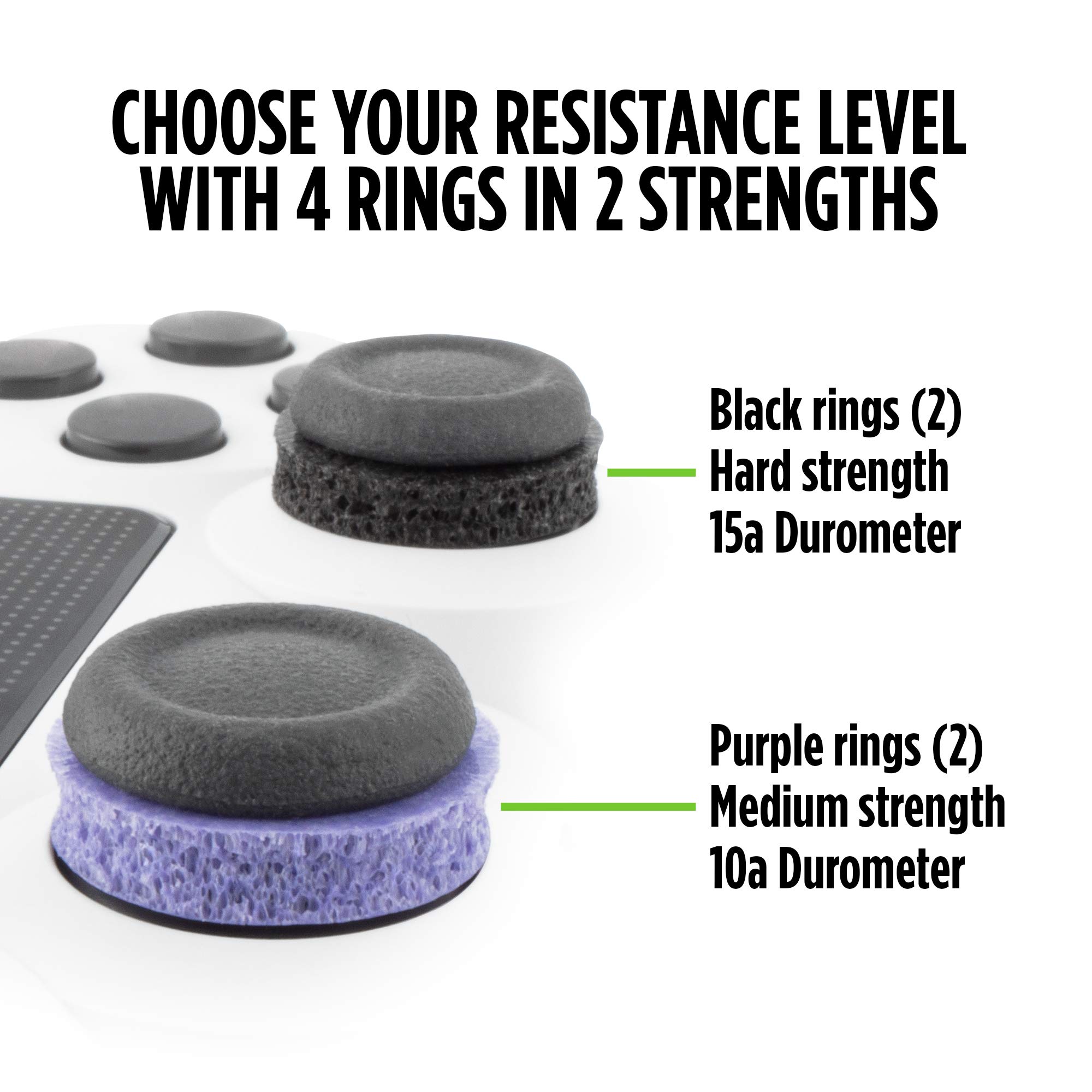 KontrolFreek Precision Rings | Aim Assist Motion Control for PlayStation 4 (PS4), PS5, Xbox One, XBX, & Scuf Controller (Purple (Medium))