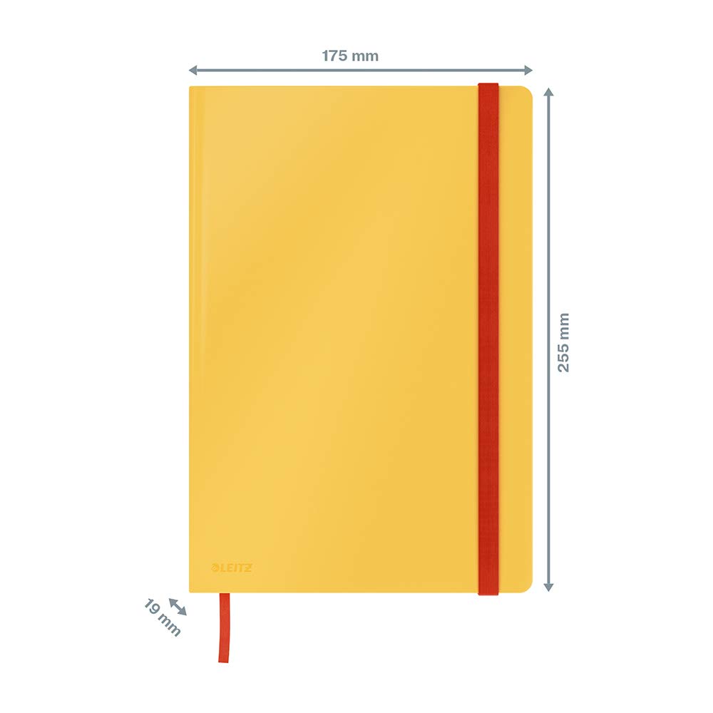 Leitz Notebook Cosy HC, Size L, Squared, Warm Yellow