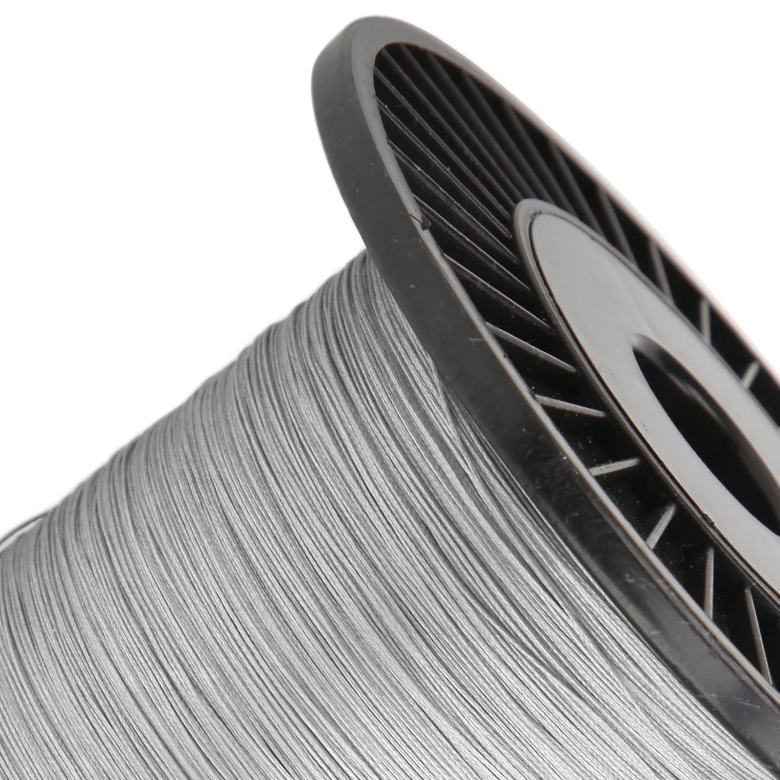 PE Fishing Line, Standard Wire Diameter 500m Fishing Line Glossy Strong Pulling Force Withstand 10 Kg/22lb Environmental for Saltwater for Freshwater(1.0 gray)