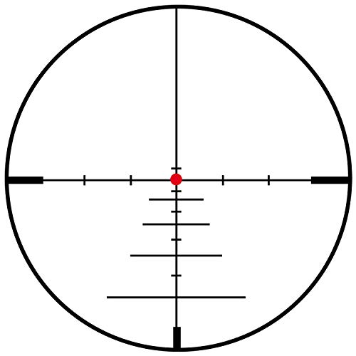 KONUS β KonusPro 7276 - 550 IR 3X-9X40 Riflescope w/ Engraved 550 Ballistic Reticle and Illuminated Center Dot