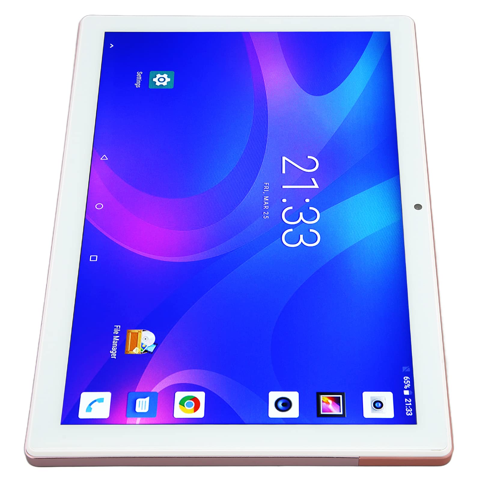 MAVIS LAVEN 10.0in Tablet, Calling Tablet 100‑240V 8GB 256GB for Android 11.0 Front 8MP Rear 13MP 8 Core CPU Pink for Working (EU Plug)