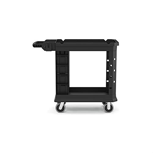 Suncast Commercial PUCSD1937 Utility Cart, Heavy Duty, 500 Pounds Load Capacity, black