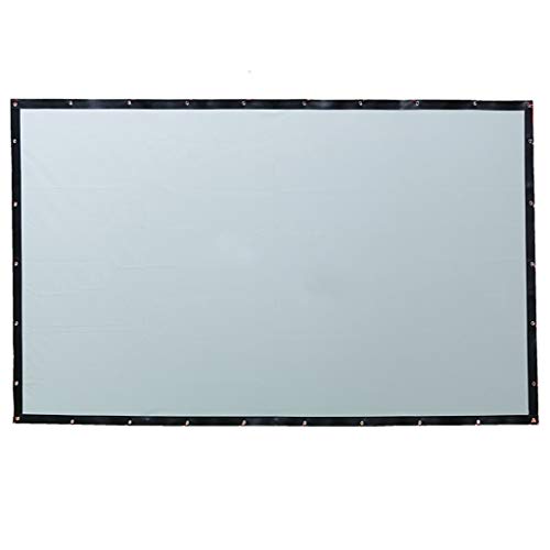 KXDTZ Rear Projection Screen Special Soft PVC for Any Projector Home Theater Outdoor Curtain 16:9 (Size : 100 inch)