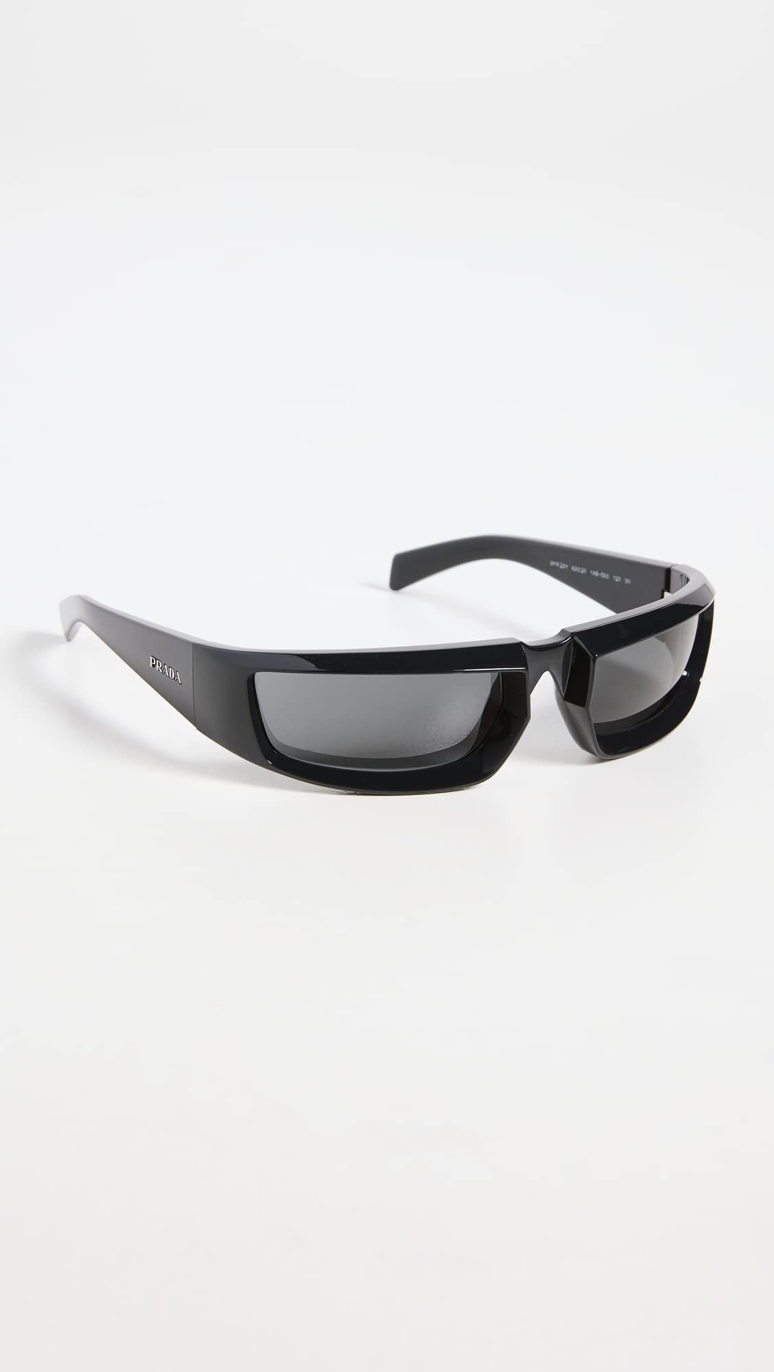 Prada Women's 25YS Runway Sunglasses, Black, One Size