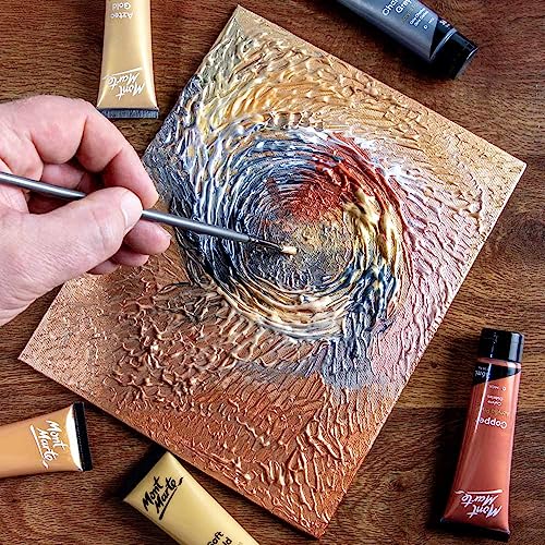 Mont Marte Gold Paint Series Set 12pc x 36ml