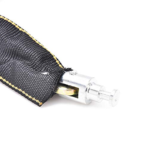 RUKDA Bicycle Lock Reinforced Metal Heavy Motorbike Motorcycle Bicycle Chain Lock with Keys Bike Lock