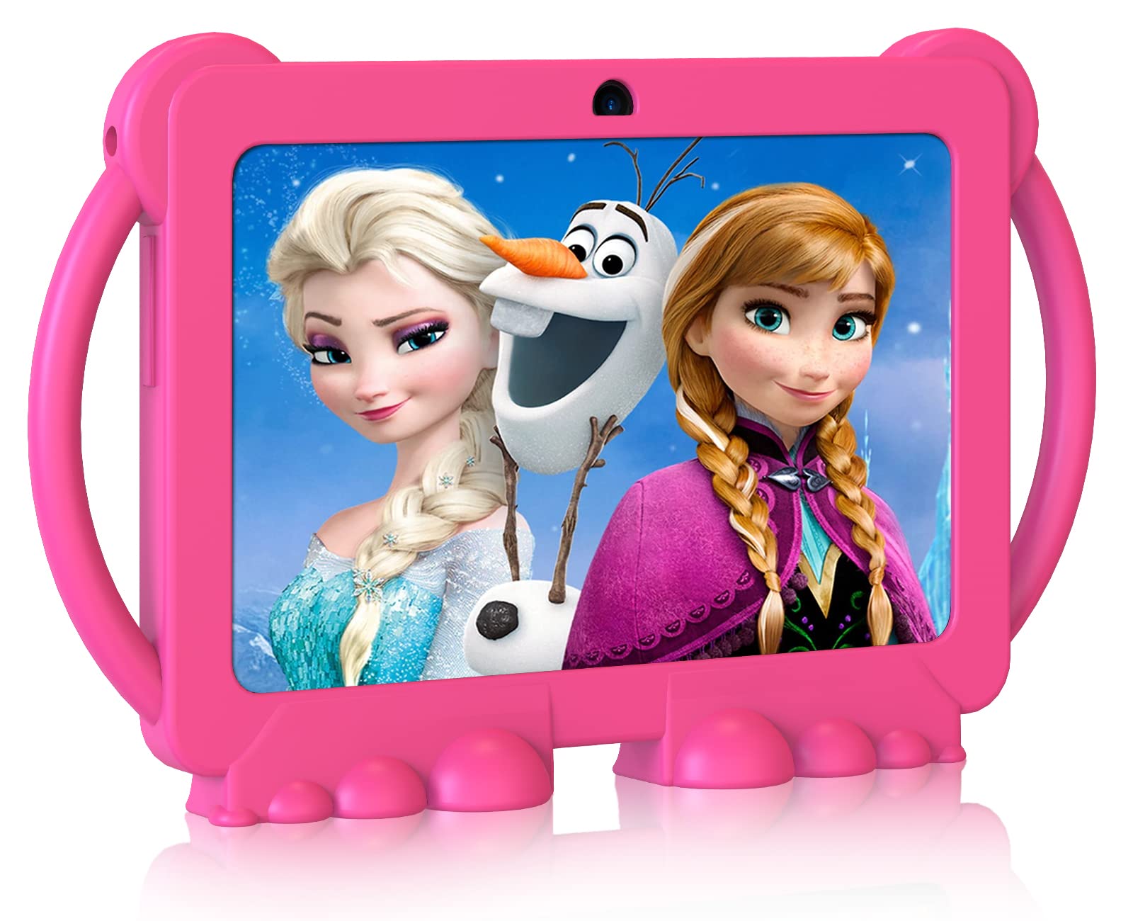 NORTH BISON Kids Tablet, 7 inch Android 11.0 Tablet for Kids, 3GB 32GB Toddler Tablet with Bluetooth-Pink
