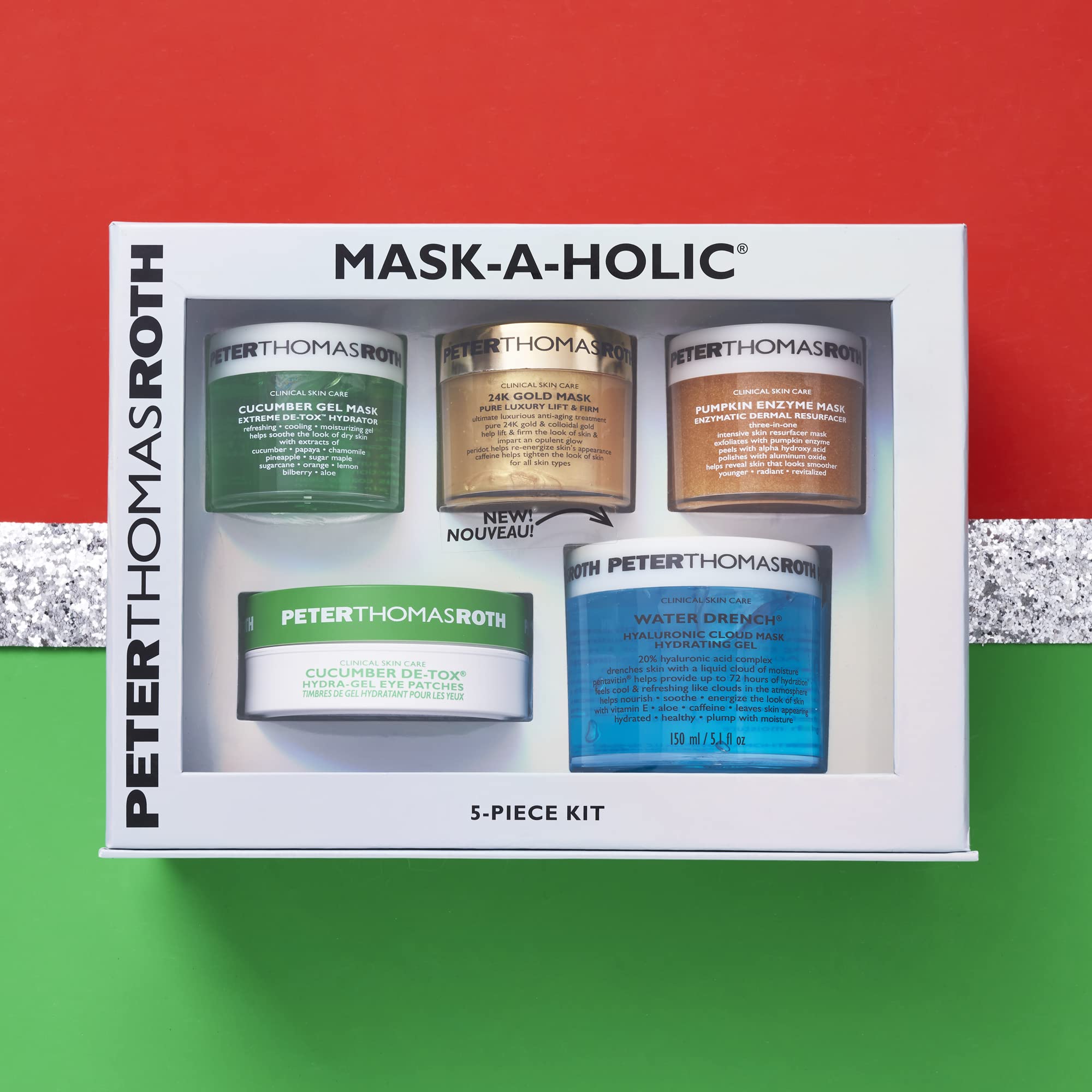 Peter Thomas Roth | Mask-A-Holic®, 5 Piece Set (Pack of 1)