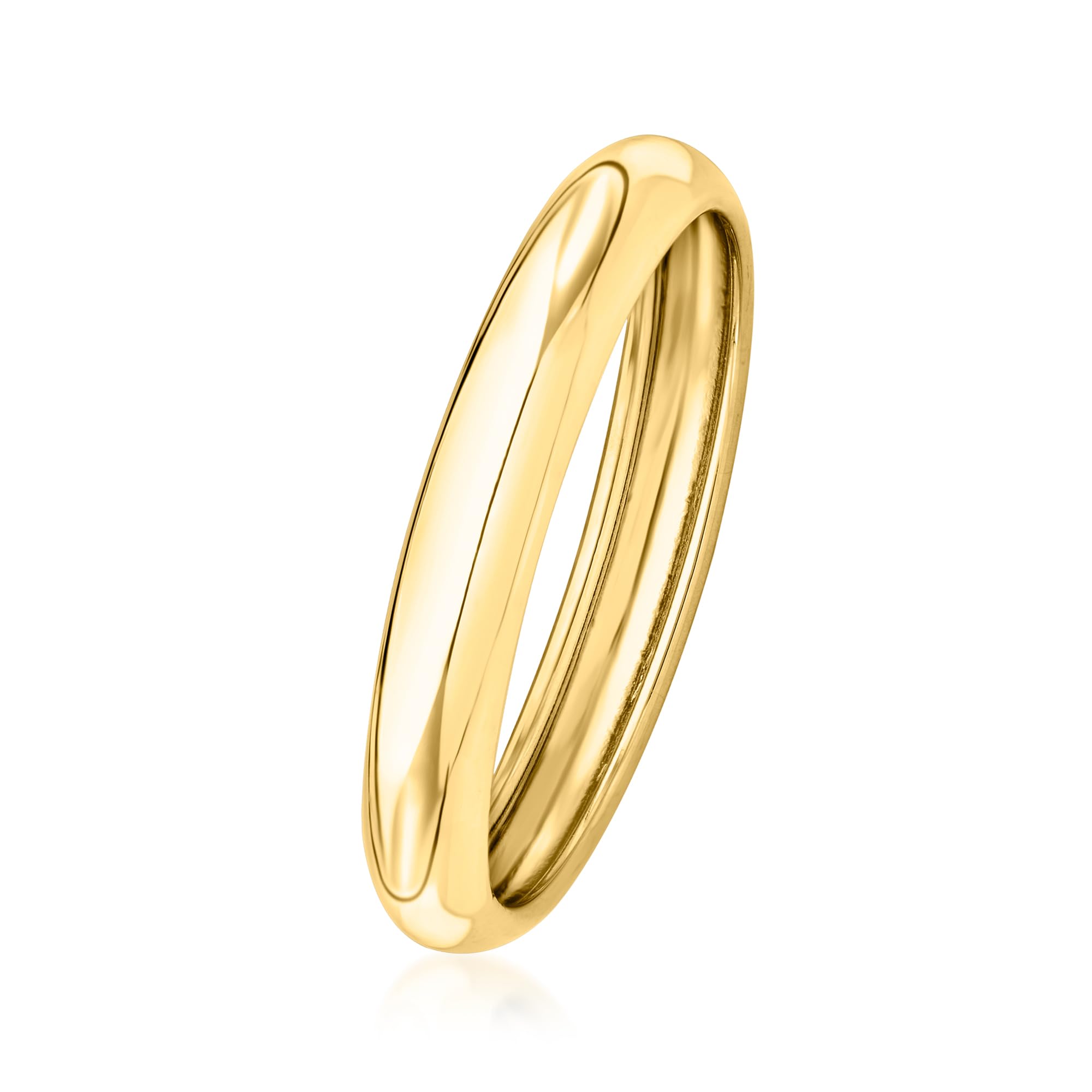 Ross-Simons Italian 18kt Yellow Gold Ring. Size 7