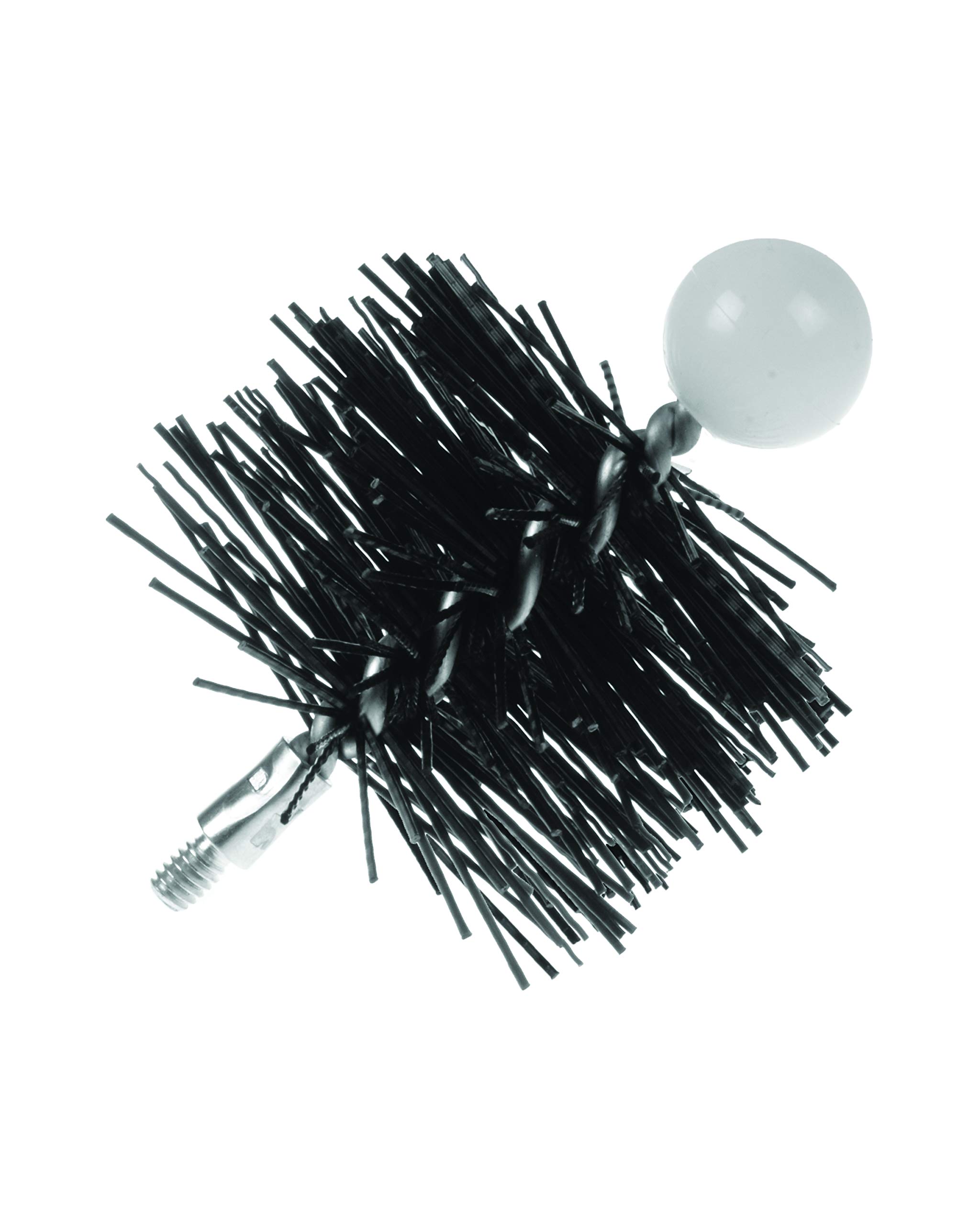 Rutland Products PS Round Pellet Stove Brush, 3-Inch, Black