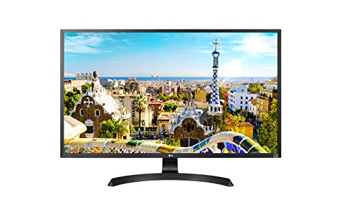 LG 32UD60-B 4K Monitor 32" UHD (3840 x 2160) LED Display, DCI-P3 95% Color Gamut, HDCP 2.2 Campatible, AMD FreeSync, On Screen Control, Height Adjustable Stand - Black