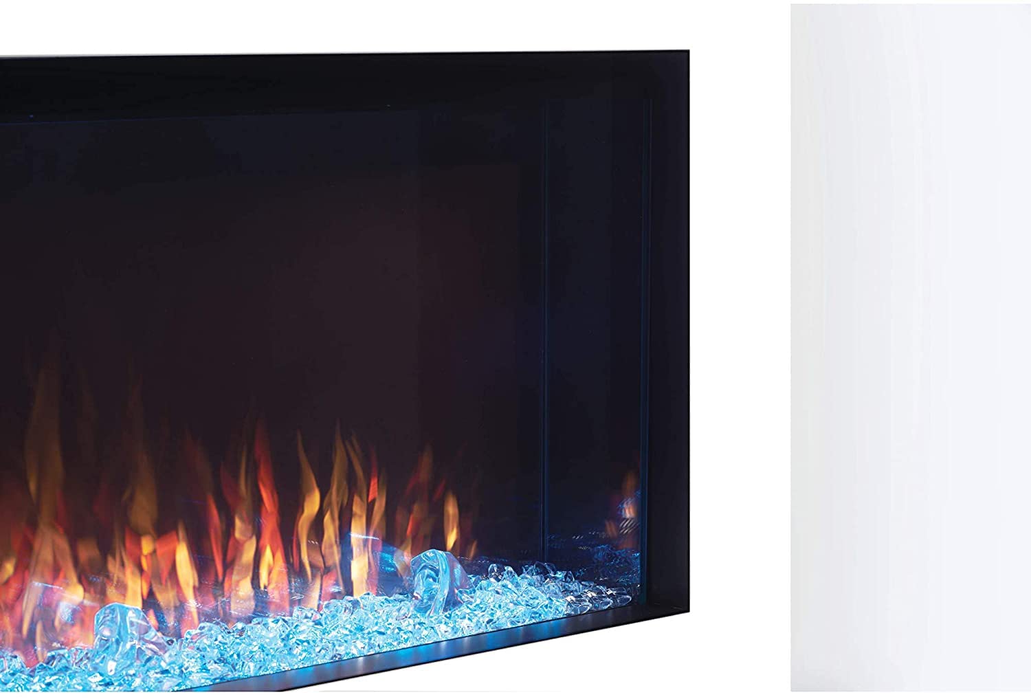 Napoleon Trivista 50 inch Wall Mount Electric Fireplace - Black, NEFB50H-3SV