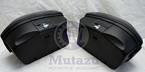 Mutazu Detachable Hard Saddlebags 4 Can Am Spyder ROADSTER RS ST w/mounting brackets
