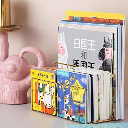 N/A Newspaper Magazine Rack MultifunctionDesktop Storage Basket Minimalist Book Basket