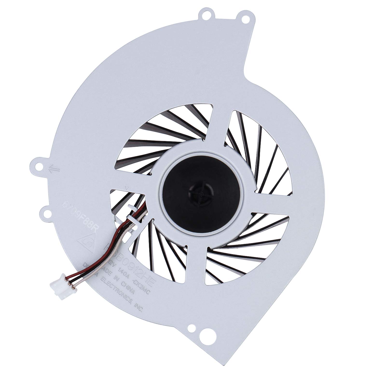 Li-SUN PS4 CPU Cooling Fan KSB0912HE-CK2MC, Internal Cooler Replacement for Sony Playstation 4 PS4 CUH-12XX Console Series (CUH-1200 CUH-1200AB01 CUH-1200AB02 CUH-1215A CUH-1215B) with Tool Kit