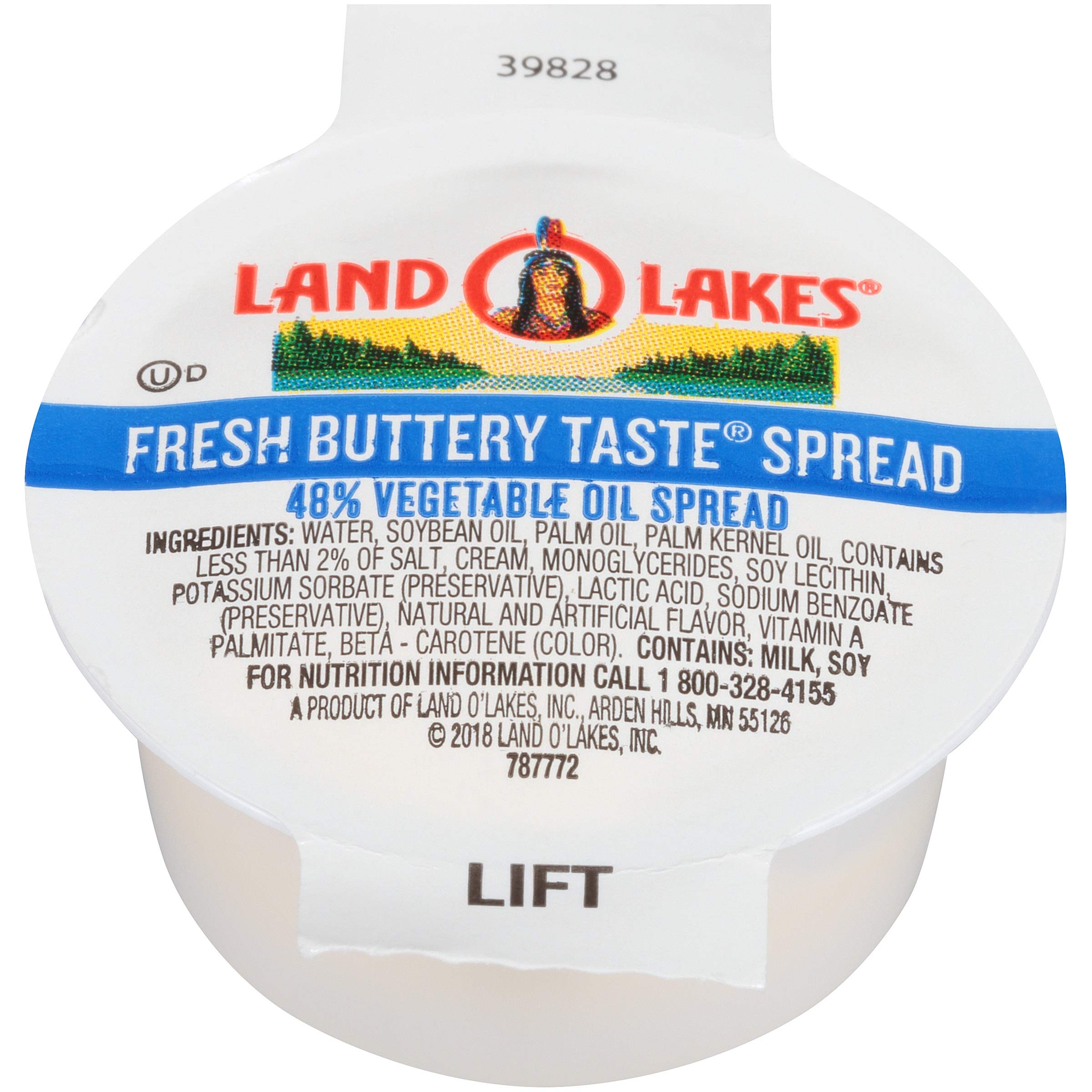 Land O Lakes Fresh Buttery Taste Spread, 5 Gram - 912 per case.
