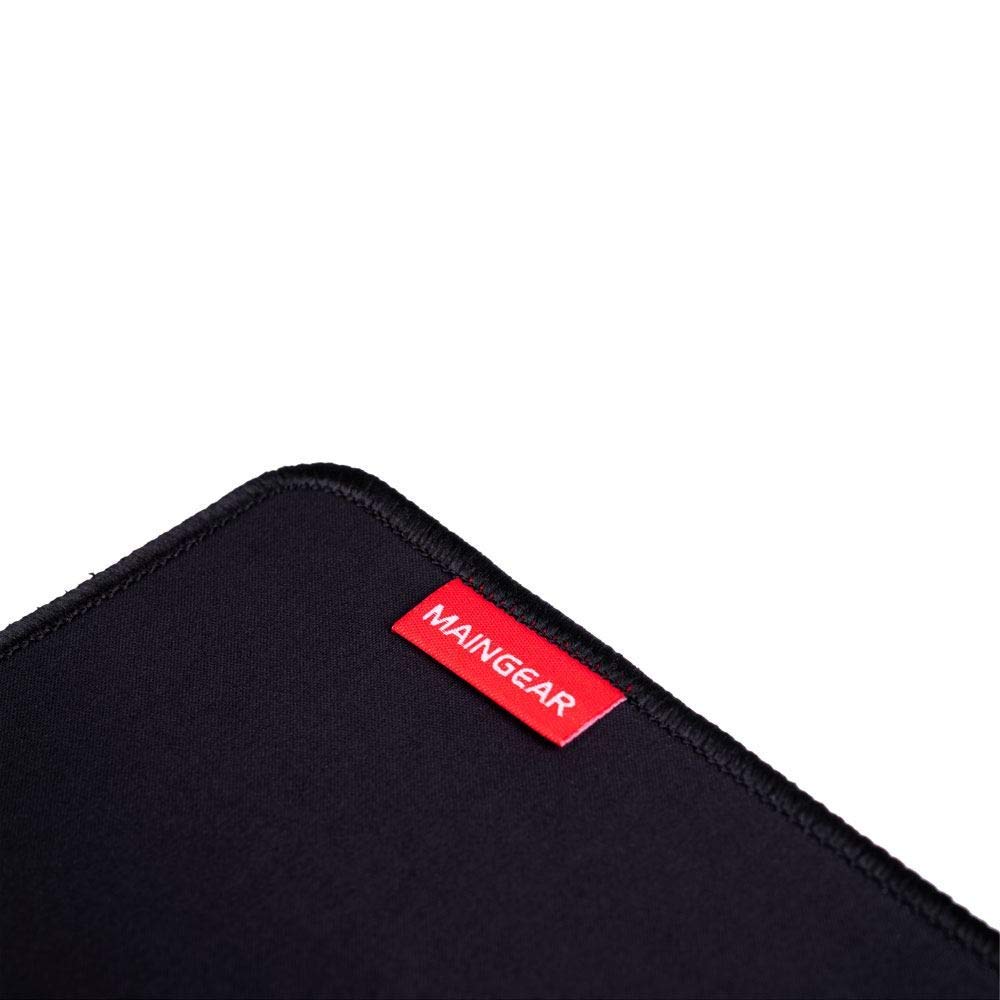 MAINGEAR Assist XL Gaming Mouse Pad, Water-Resistant Cloth Computer Keyboard Mouse Mat Extended Desk Pad for Games Office Esports, 35.43 x 13.78 x 0.12 Inch, Stealth (Black + Grey)