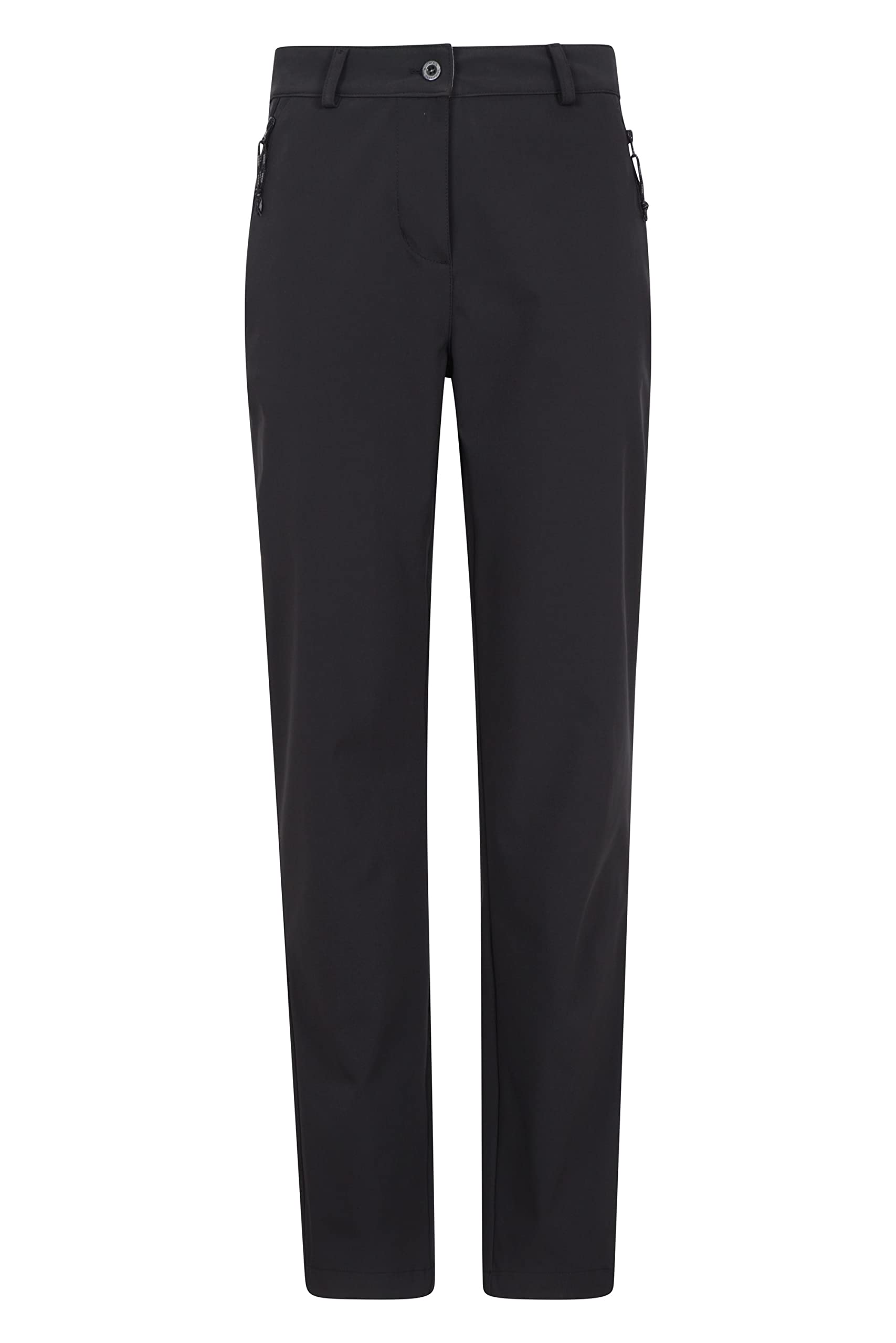 Mountain Warehouse Vermont Womens Softshell Pants Black 10