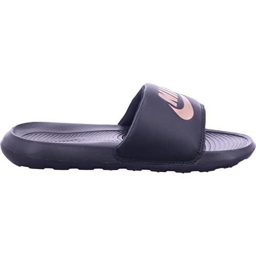 NIKE Women's Slide Gymnastics Shoe, Black MTLC Red Bronze Black, 8