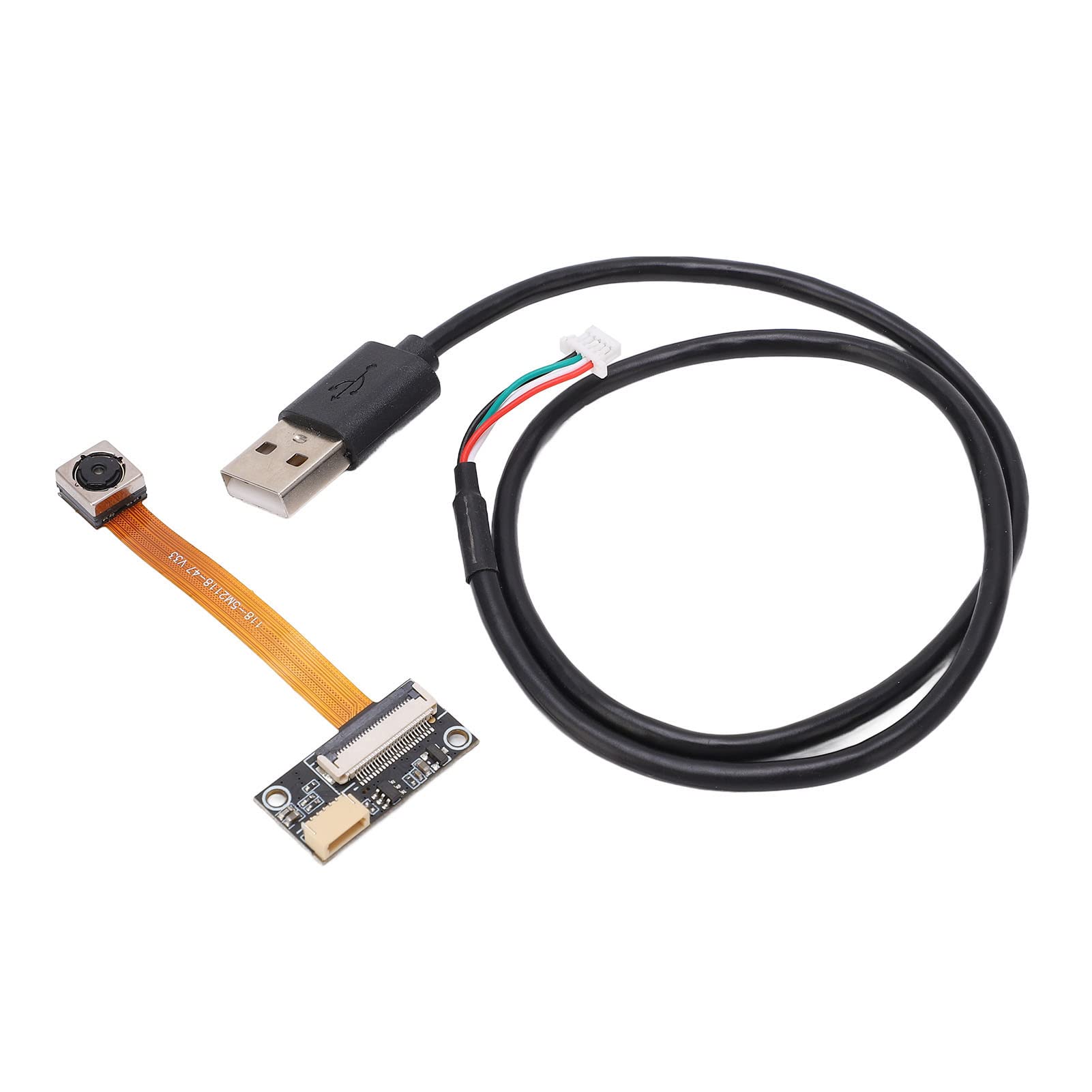 USB Camera Module, 5Mp USB Autofocus Free Driver 76 ° Wide Angle OV5647 Chip Board Industrial Component