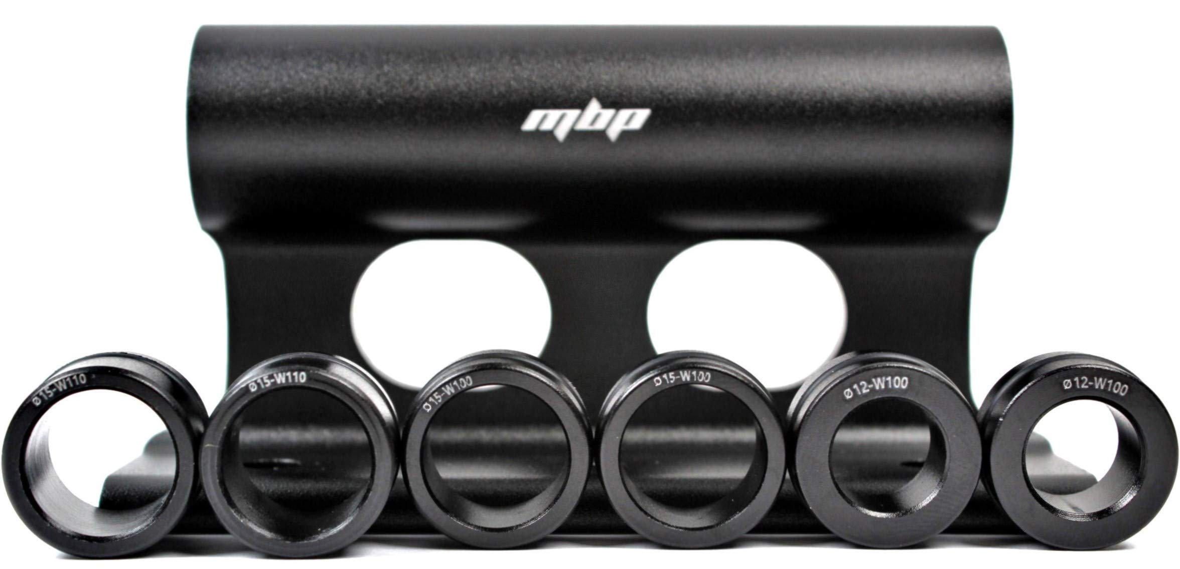 MBP Versatile Bike Block - Thru AXLE (15x110 12x100 15x100) & Quick Release 9x100mm - Bicycle Truck Bed/Storage