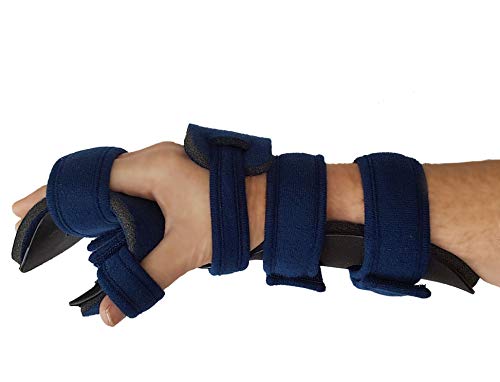 SterlaTech Stroke Hand Brace | Resting Hand Splint RIGHT HAND Medium | Corrective Support