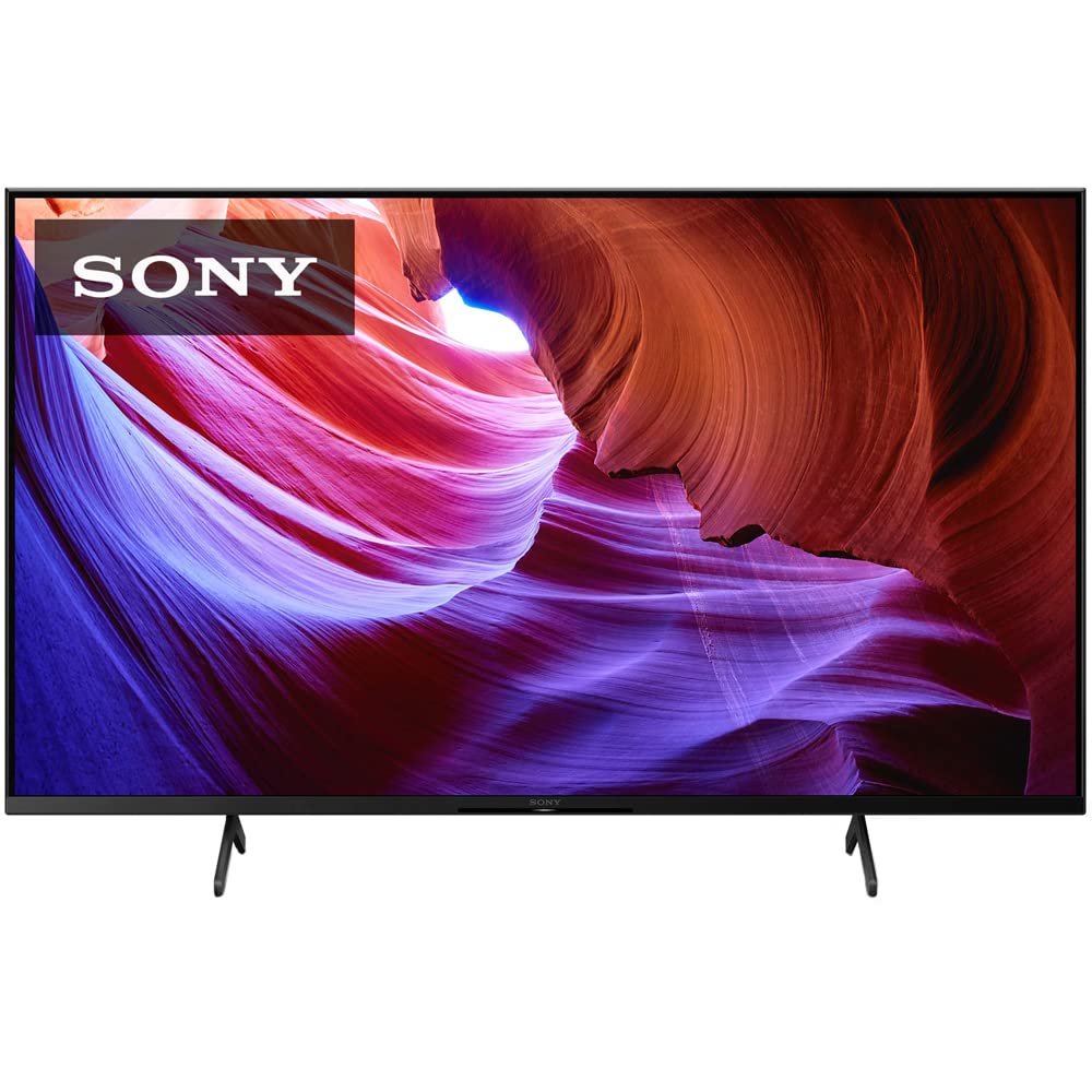 Sony KD55X85K 55 inch X85K 4K HDR LED TV with Smart Google TV 2022 Model Bundle with Premium 4 YR CPS Enhanced Protection Pack