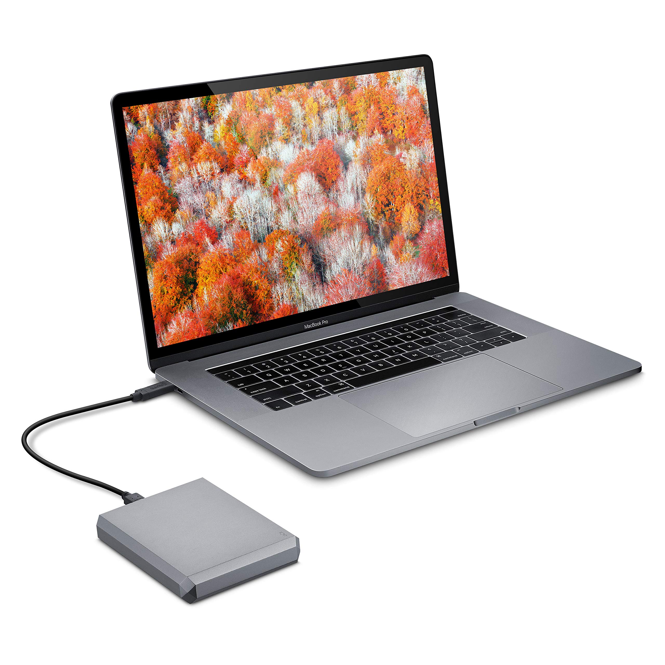 LaCie Mobile Drive 4TB External Hard Drive Portable HDD โ Space Gray USB-C USB 3.0, for Mac and PC Desktop, 1 Month Adobe CC (STHG4000402)