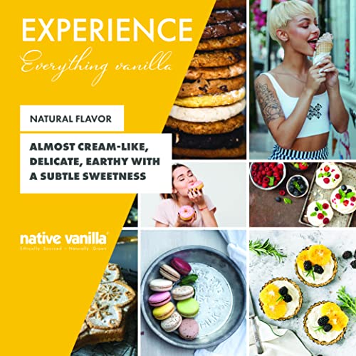 Native Vanilla Grade B Tahitian Vanilla Beans β 10 Total Premium Extract Whole Pods β For Chefs and Home Baking, Cooking & Extract Making β Homemade Vanilla Extract