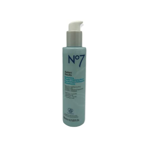 No7 Radiant Results Revitalizing Micellar Cleansing Water 6.7 Oz