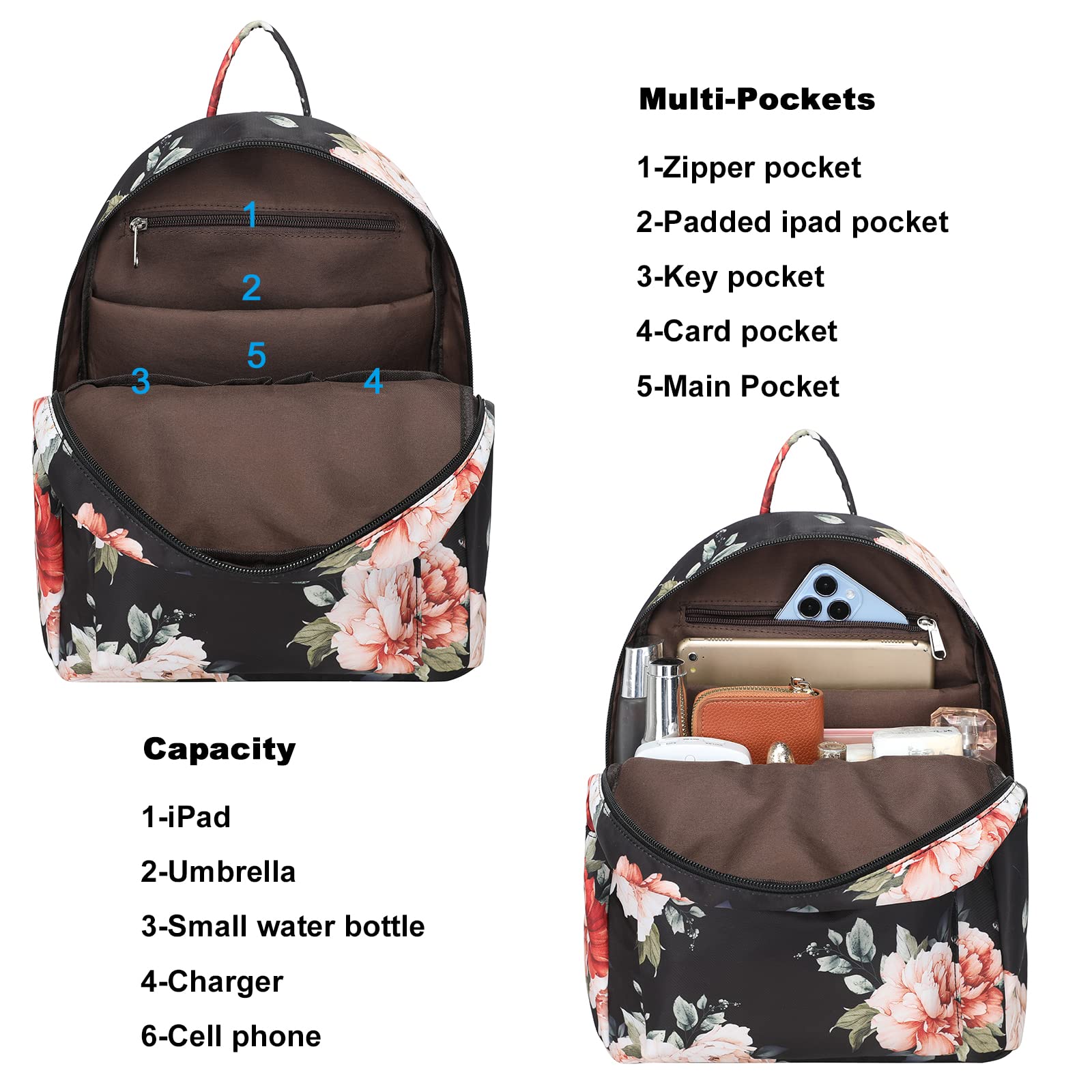 LEDAOU Mini Backpack Girls Cute Small Backpack Purse for Women Teens Kids School Travel Shoulder Purse Bag (Metallic Green, 1 Pcs)