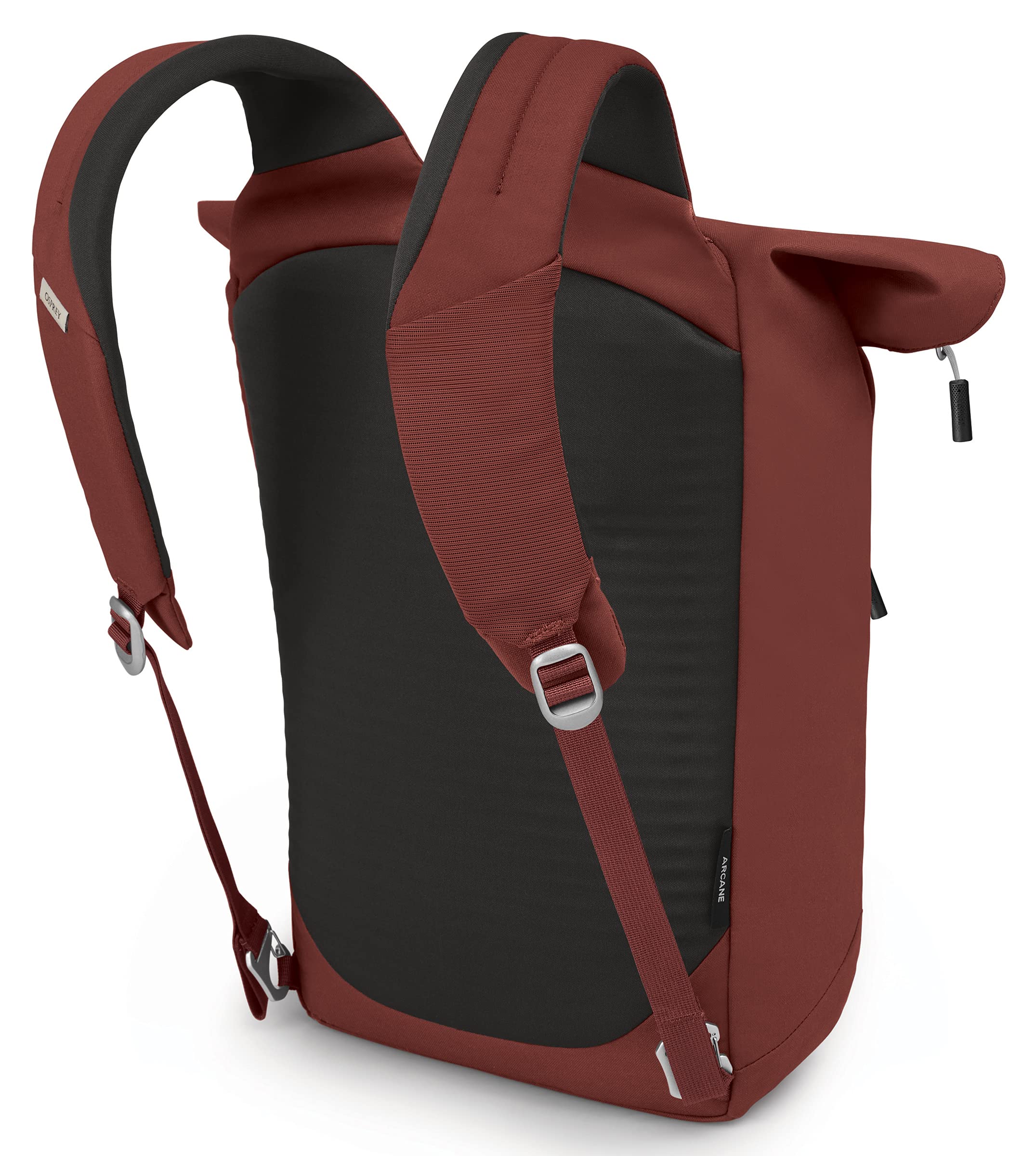 Osprey Arcane Zip Top Tote Backpack, Acorn Red