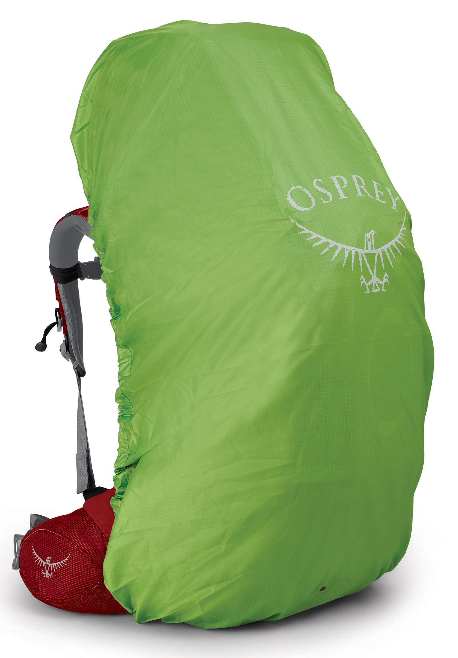 Osprey Ariel Plus 70L Women's Backpacking Backpack, Carnelian Red, WXS/S
