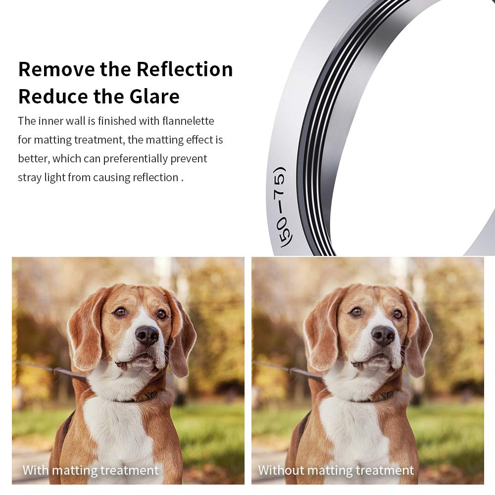 K&F Concept Lens Mount Adapter Compatible for Leica 52mm/75mm M39 Mount Lens to Leica DSLR Camera Body with Matting Varnish Design