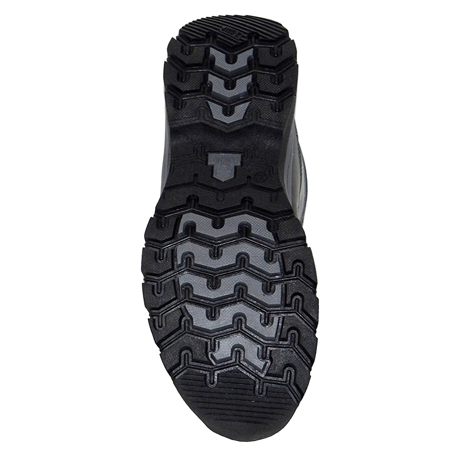 Khombu Mens Leather Boot, Black, 8 D(M) US