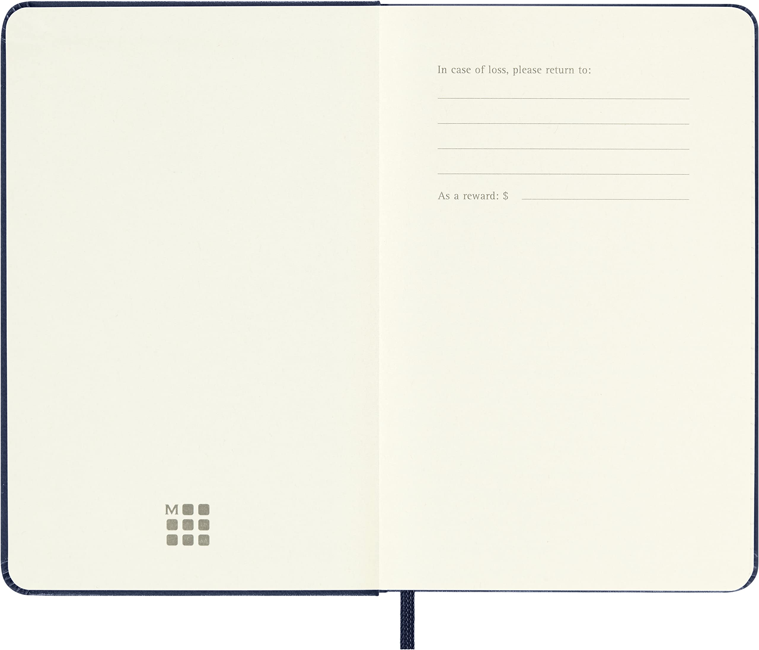 Moleskine 2023 Weekly Notebook Planner, 18M, Pocket, Sapphire Blue, Hard Cover (3.5 x 5.5)