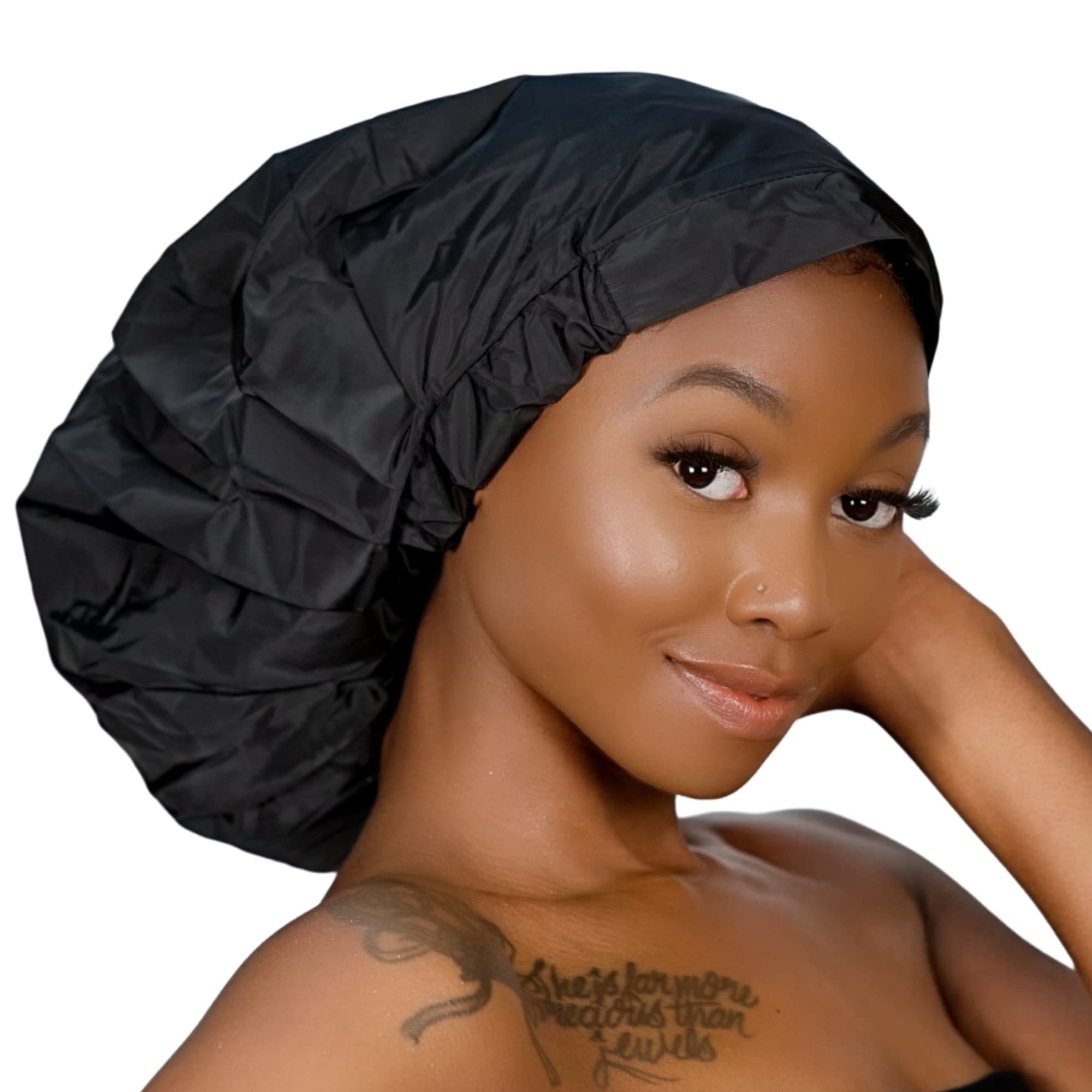 Shower Cap XL and Jumbo Bundle for Braids and Locs