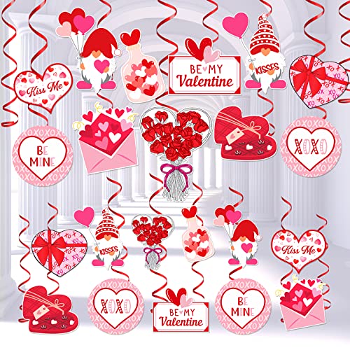 Valentines Day Hanging Swirl Valentines Day Decorations for The Home Happy Valentines Day Decorations Galentines Day Decorations Valentines Day Home Decor