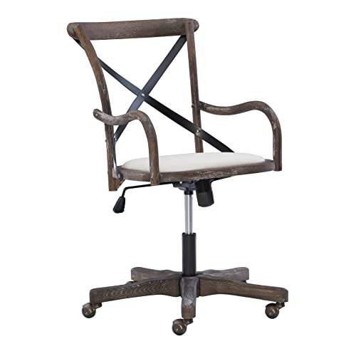 Linon Home Décor Grey Café Office Mavis Chair