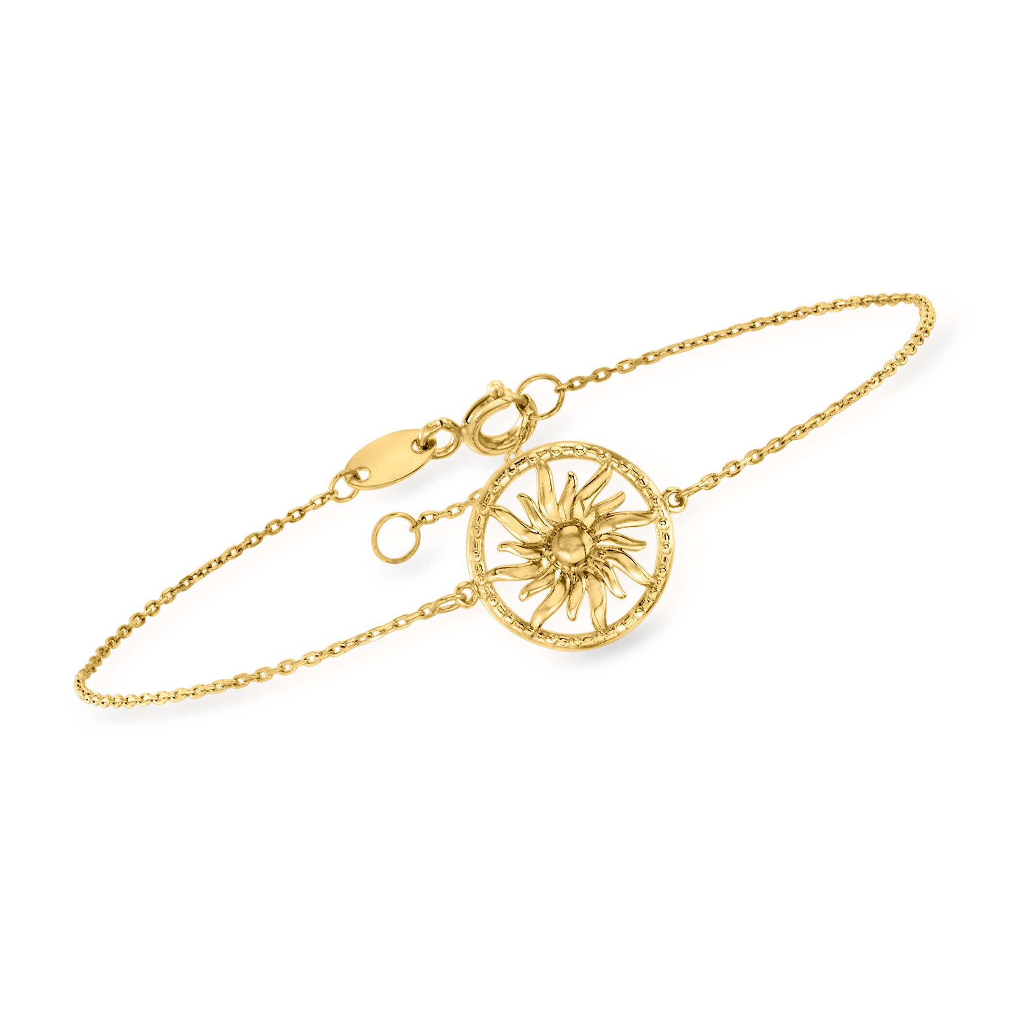 RS Pure by Ross-Simons Sun Bracelet. 7.5 inches