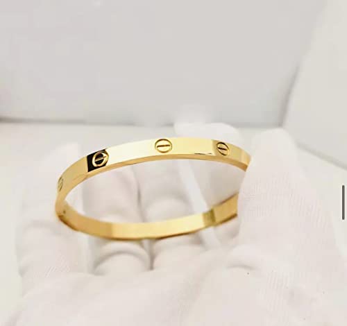 ROSALYN Bangle 18kTrendy- Gold Filled cubic zircon 5mm width