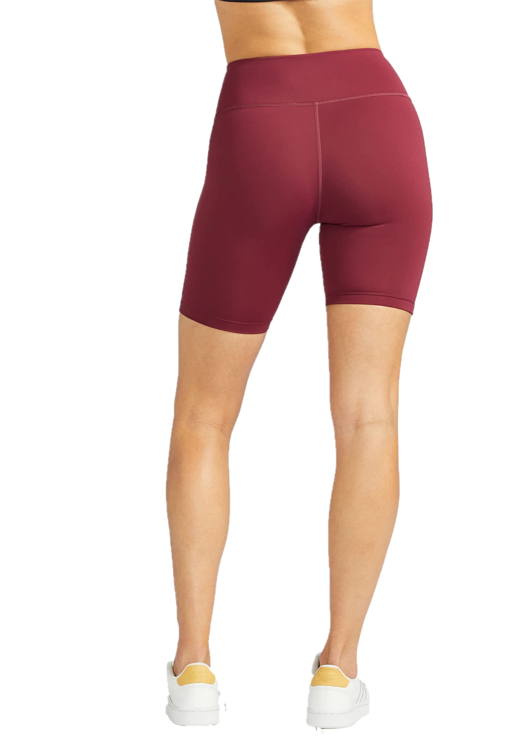 Peloton Women's Standard Move Mission 7" Bike Short, Red, Medium