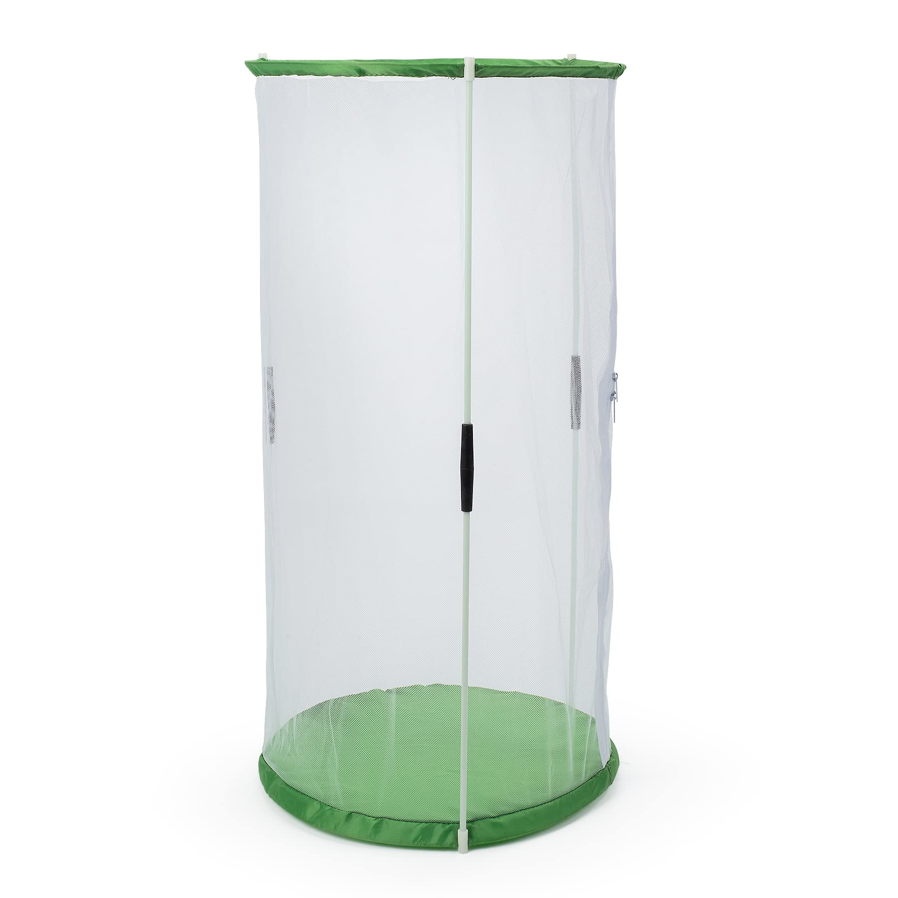 Monarch Butterfly Habitat, Insect Mesh Cage, Caterpillar Enclosure, Critter Cage, Bug Terrarium (12 x 24 inches)