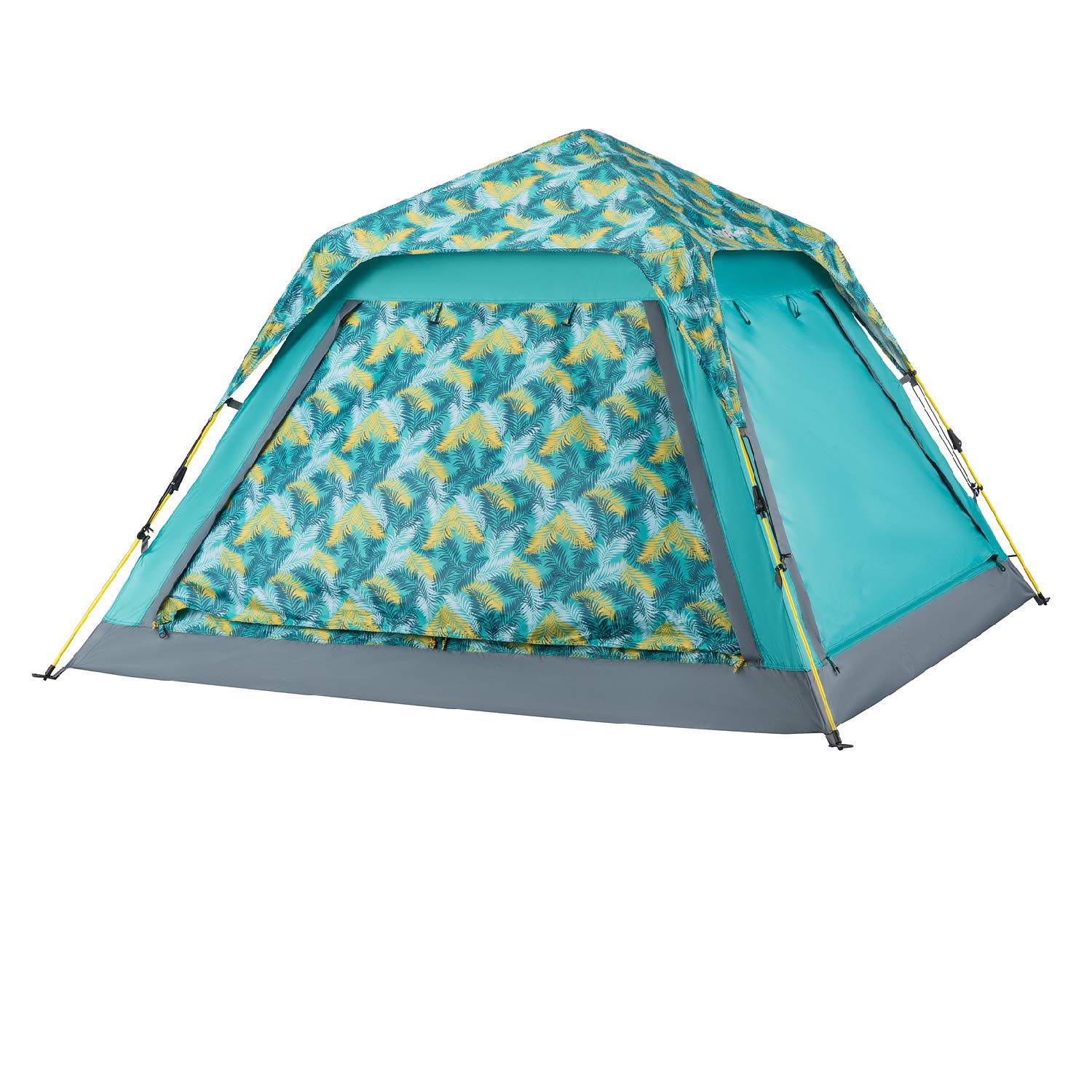 KingCamp Double Layer Waterproof Backpacking Square Top Tent, for Outdoor Camping Beach Hiking, PALMGREEN, One Size (KT3099_PALMGREEN_USVC)