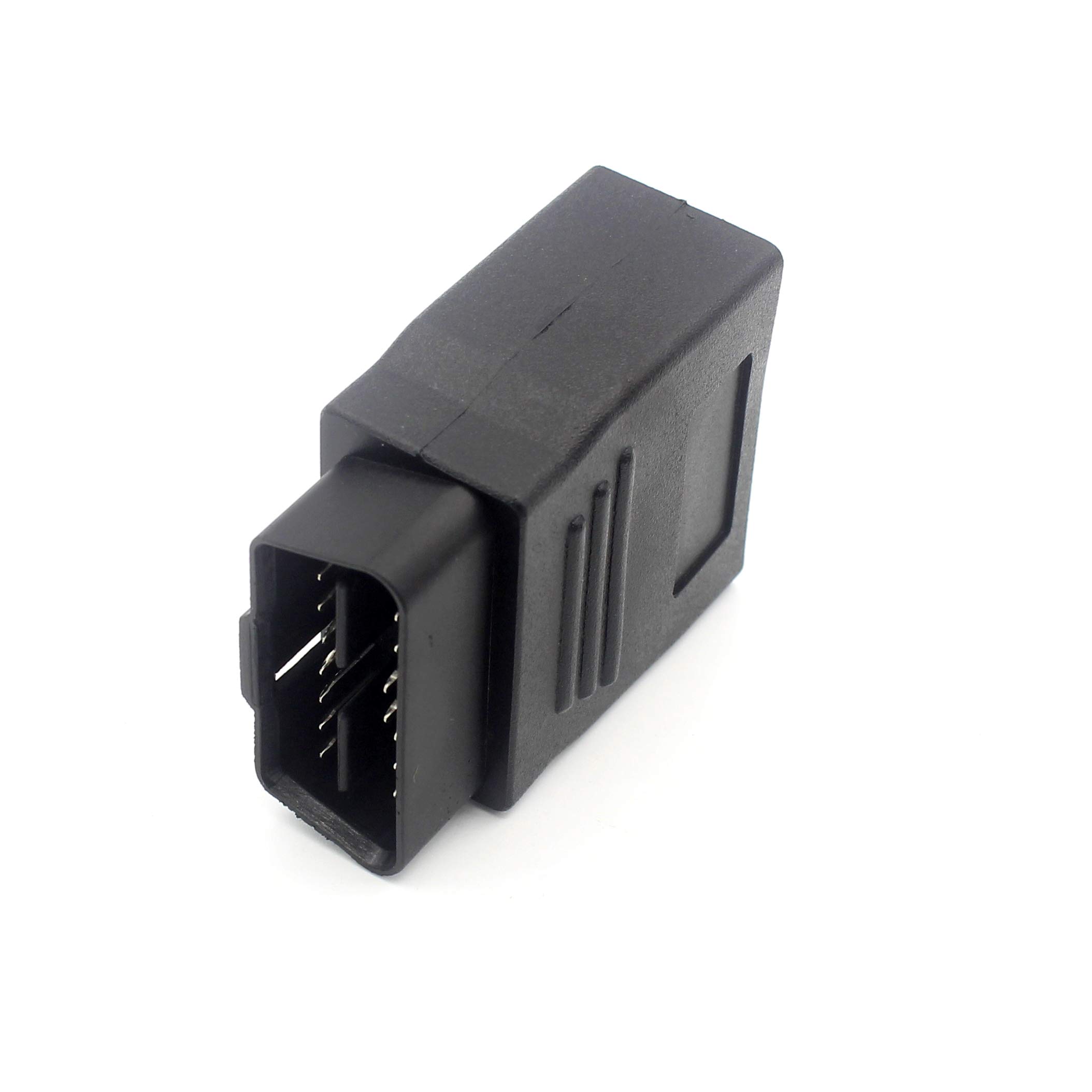 Lalomo Full 16 Pin OBDII Male to Female Connector Adapter OBD2 Saver Tool for Car Repair Shop or Testing Institution